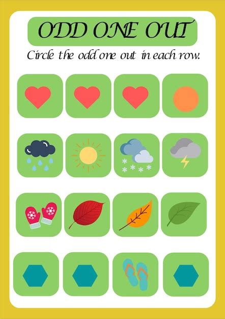 어린이를 위한 학습 자료 프리미엄 벡터