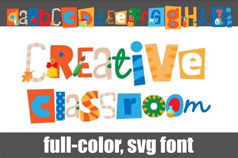 Creative Classroom Font By Illustration Ink · Creative Fabrica