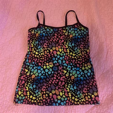Super Cute Scene Girl Mcbling Top 🎀💕💙🖤 ~super Depop