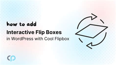 how to add interactive flip boxes in wordpress with cool flipbox plugin
