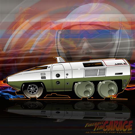 Artstation Ark Ii Tv Show Concept Art Vehicle By Fireball Tim Garage