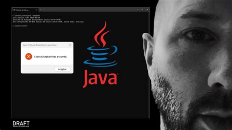 Solución Al Error A Java Exception Has Occurred Draft Design Web