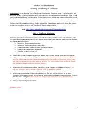 Module 7 PhET Lab Workbook 1 Pdf Instruc Ons For This Module You Will Exploring The Polarity