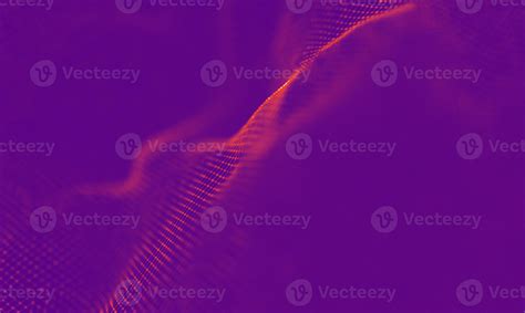 Abstract Purple Geometrical Background Connection Structure Science