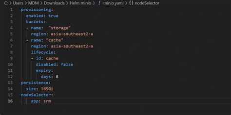 Deployment Of Minio Object Storage As A Container In Cluster K8 As A Replacement For Cloud