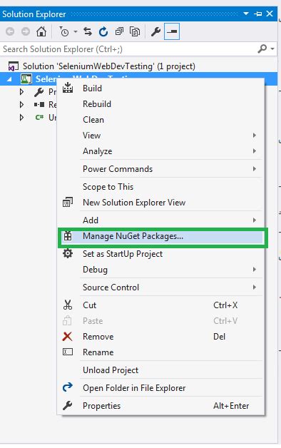 Using Selenium WebDriver With Visual Studio CodeGuru