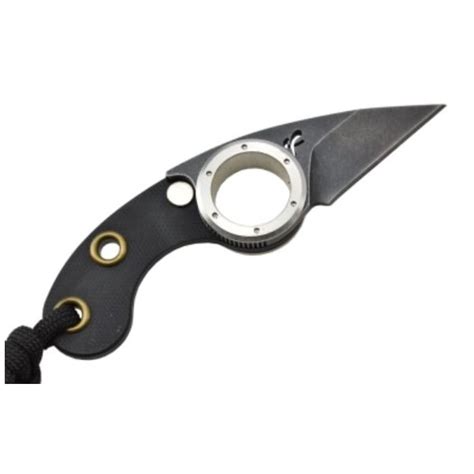 Couteau Fred Perrin Fpg Plb Mini Noir