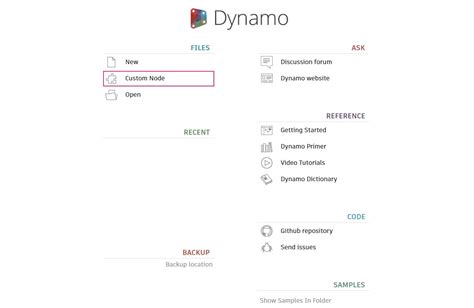 Custom Node Introduction Dynamo