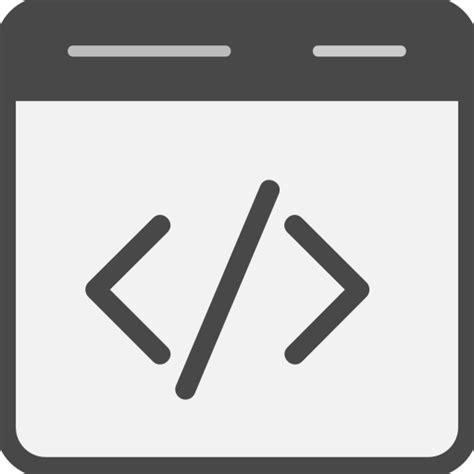 Coding Generic Grey Icon
