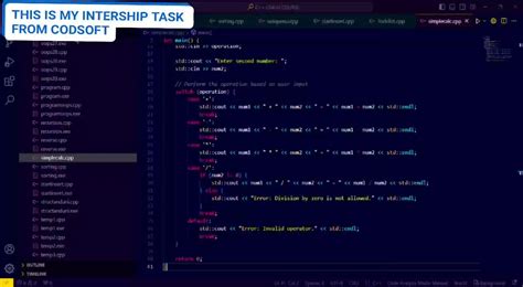 This Is My Intership Task Simple Calculator Codsoftweb Kashish Kumar