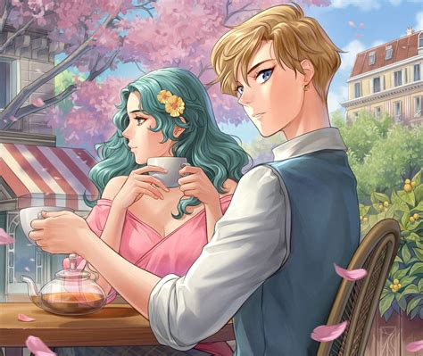 Sailor Uranus And Neptune Manga