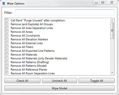 Effective Outputinput — Pyrevit 45 Documentation