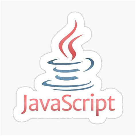 Javascript Java Misbrand Joke Logo Sticker For Sale By
