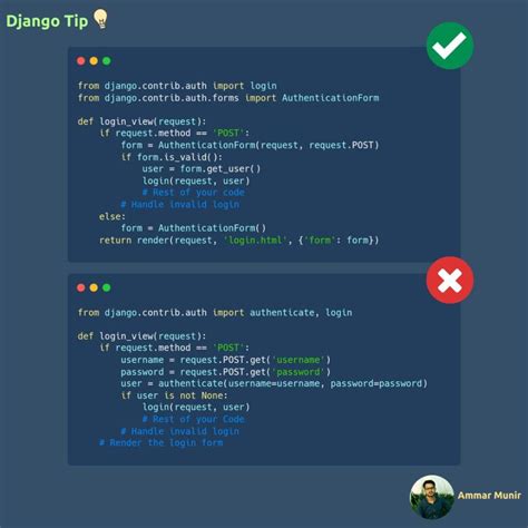 how to handle user authentication in django ammar munir posted on the topic linkedin