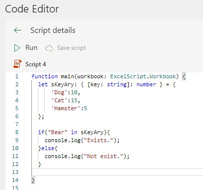 Associative Array Microsoft Excel Office Scripts Kaizen Personal Computer Work