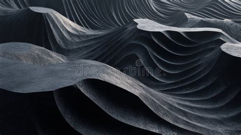 Abstract Metallic Waves Seamless Texture Modern Background For Technology Or Futuristic Design