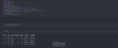 Data Analyses مستقل