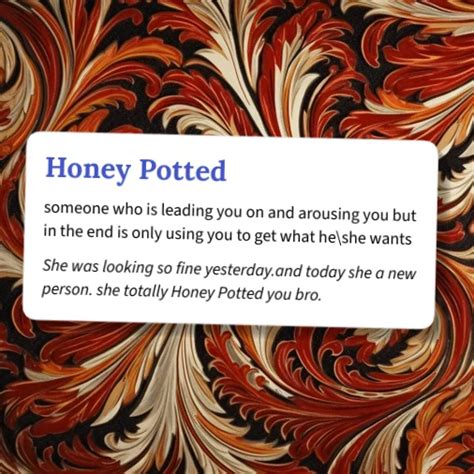 Urban Dictionary Honey Pot