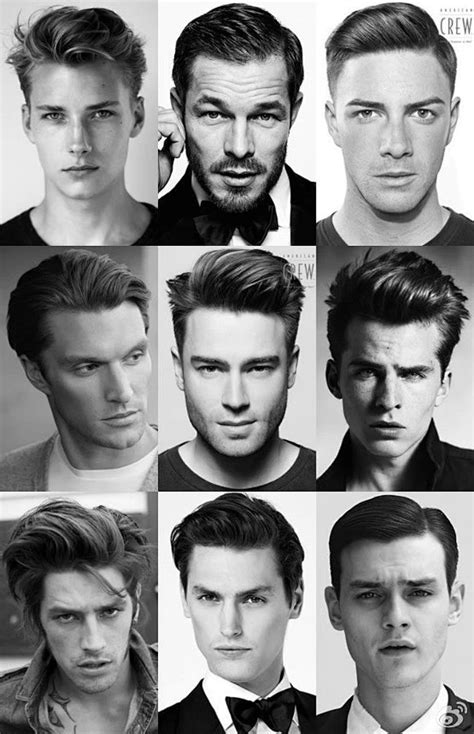 男士发型 合集 花瓣网