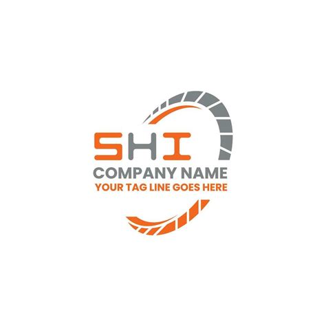 Shi Letter Logo Vector Design Shi Simple And Modern Logo Shi