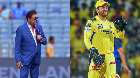Ipl 2024 This Is Ms Dhonis Last Season Ravi Shastri Makes