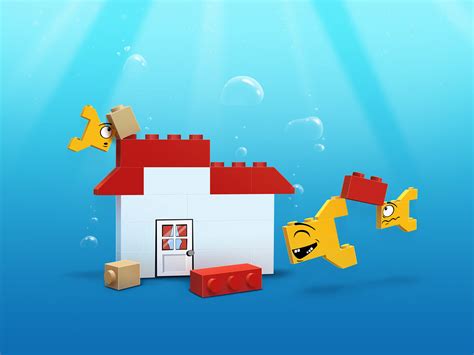 Lego Loadingtransition Screens On Behance