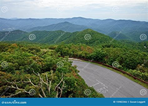 Brasstown Bald And Star Trails Stock Image 21709885