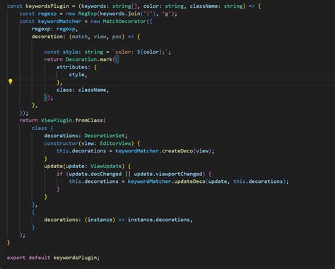 the problem of multiple extension implementations v6 discuss codemirror