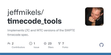 github jeffmikels timecode tools implements ltc and mtc versions of the smpte timecode spec