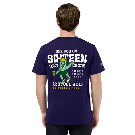 barstool golf x wm phoenix open see you on sixteen tee fore play t