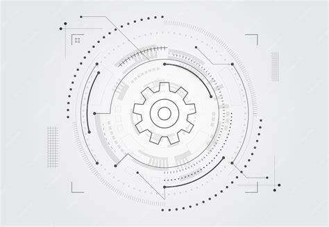 Premium Vector Cyber Technology Futuristic Background Design Abstract Digital Circuit Board