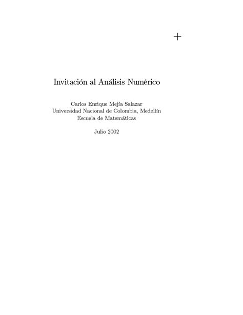 matlab con metodos numericos 2 docsity