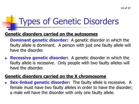 Ppt Genes And Genetic Defects Powerpoint Presentation Free Download