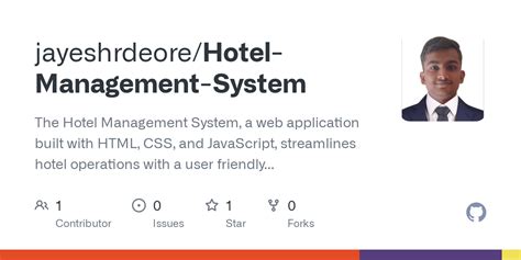 Github Jayeshrdeorehotel Management System The Hotel Management System A Web Application