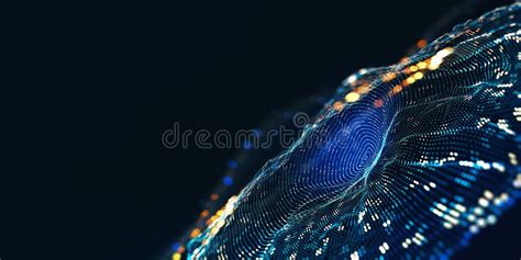 Artificial Neural Network Big Data Concept Stock Illustration Illustration Of Intelligence