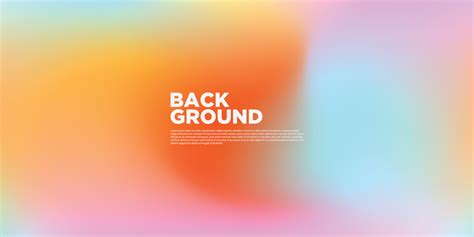 Abstract Colorful Gradient Background Vector Template 13937784 Vector Art At Vecteezy