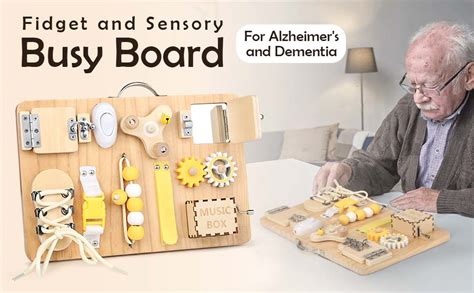 Joyreal Fidget Busy Board For Adults With Dementiaengaging