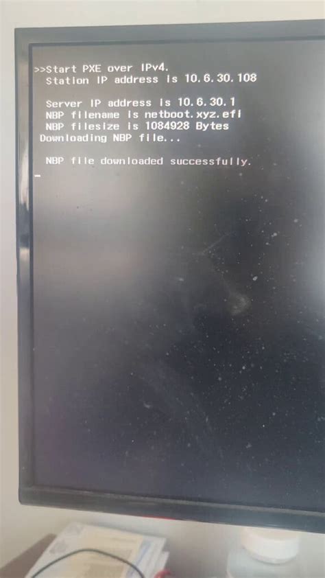 [solved] pxe booting mysteriously failing community