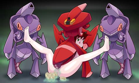 Rule 34 Egg Egg Laying Genesect Insects Pokemon Pokephilia Shiny