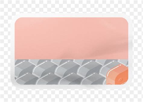 PNG Rectangle Shape Sticker Mockup Premium Rawpixel