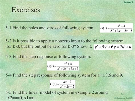 PPT LINEAR CONTROL SYSTEMS PowerPoint Presentation Free Download ID 5816484