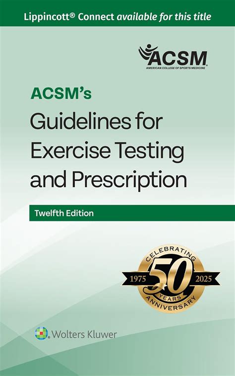 Buy Acsms Guidelines For Exercise Testing And Prescription Book Online