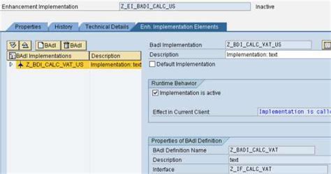 How To Implement A BAdI And How To Use A Filter SAP Community