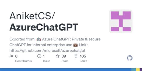 GitHub AniketCS AzureChatGPT Exported From Azure ChatGPT Private Secure ChatGPT For