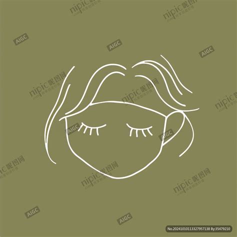 Ai创作图女孩卡通头像线稿 手绘线条眼睛 美女脸部logo 手绘女孩头像 女性简笔线条图 女人头像绿叶logo 女孩线稿线条轮廓 女孩侧面眼睛 女孩儿眼睛 原创人物线条表情包 手绘俏皮女孩头像