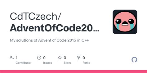Github Cdtczech Adventofcode My Solutions Of Advent Of Code In C