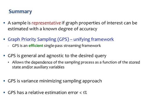 Sampling From Massive Graph Streams A Unifying Framework