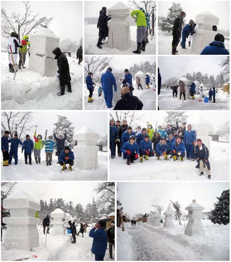 上杉雪灯篭まつり 社会貢献 山形 NTT東日本