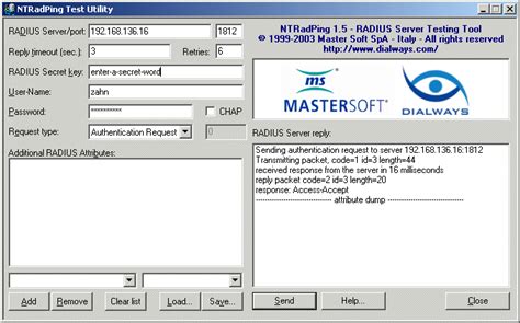 Using Oracle As A Backend DB For A Radius Server