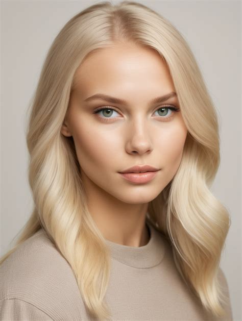 Premium Free Ai Images Swedish Blonde Girl